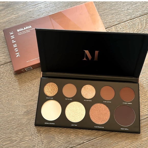 Morphe | Makeup | Nwt Morphe Solaria Eyeshadow Palette | Poshmark